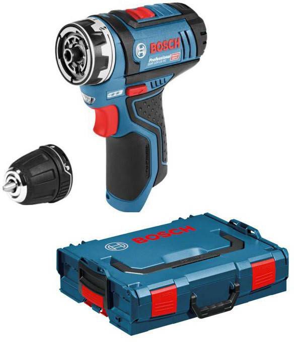 Bosch GSR 12V 15 FC 12V Li Ion accu boor -/schroefmachine body in L ...