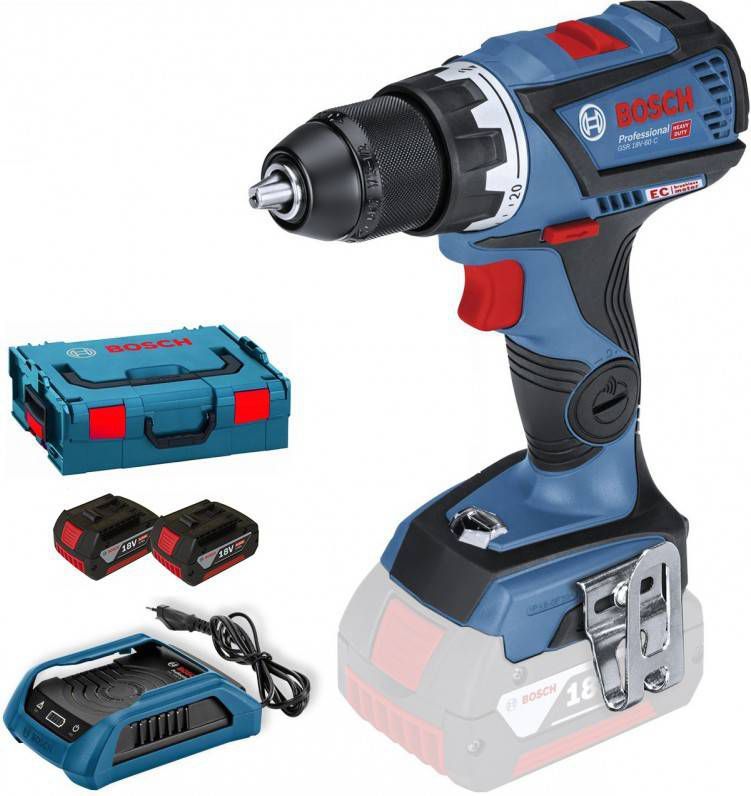 Bosch GSR 18V 60 C 18V Li Ion accu boor -/schroefmachine Wireless ...